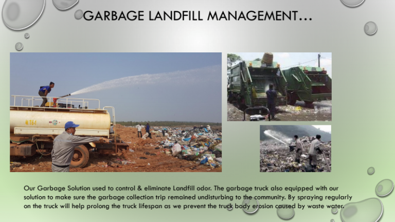 SENTINEL ODOR Microbe Enzyme Biocatalyst for Waste Management Landfill ...